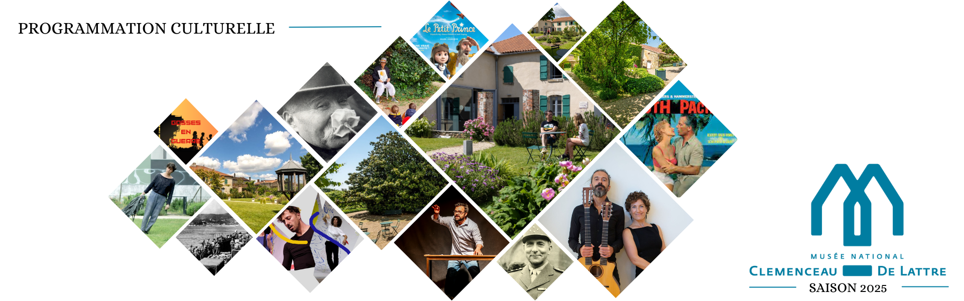 Programmation culturelle 2025 | Musée national Clemenceau-De-Lattre